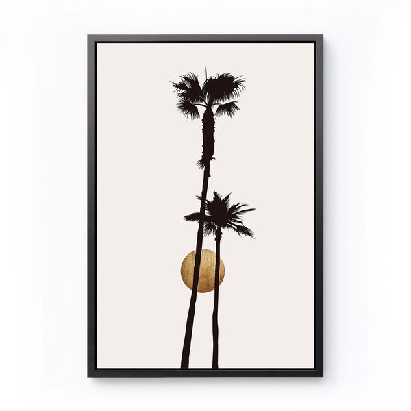 Paradiso - Palm Tree Pop Art by Kubistika | Art Bloom Canvas Prints